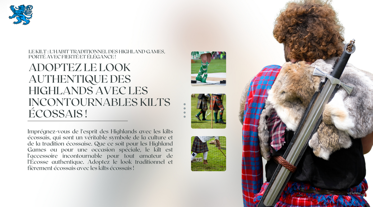 Kilts écossais - Un Must Have pour les Highland Games – Scottish Kilt