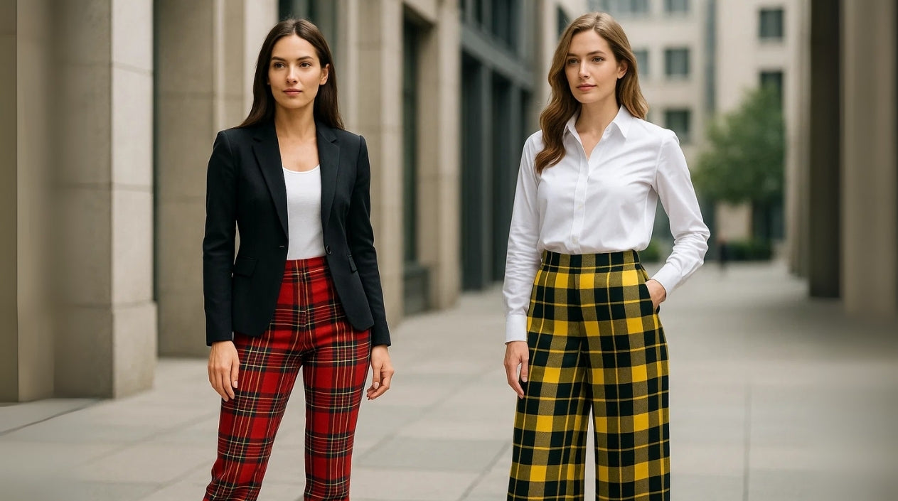 Women's Tartan Plaid Pants & Trews – Scottish Kilt