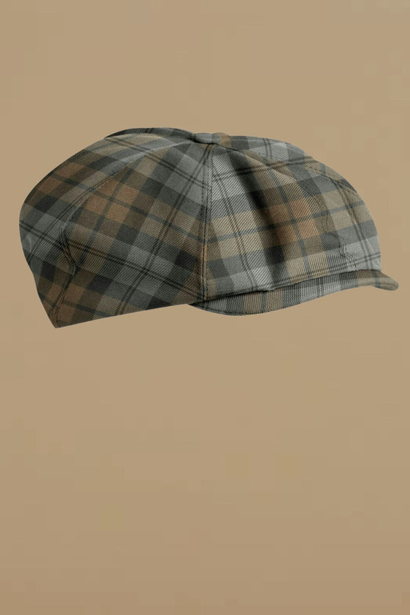8 Quarter Tartan Cap – Scottish Kilt