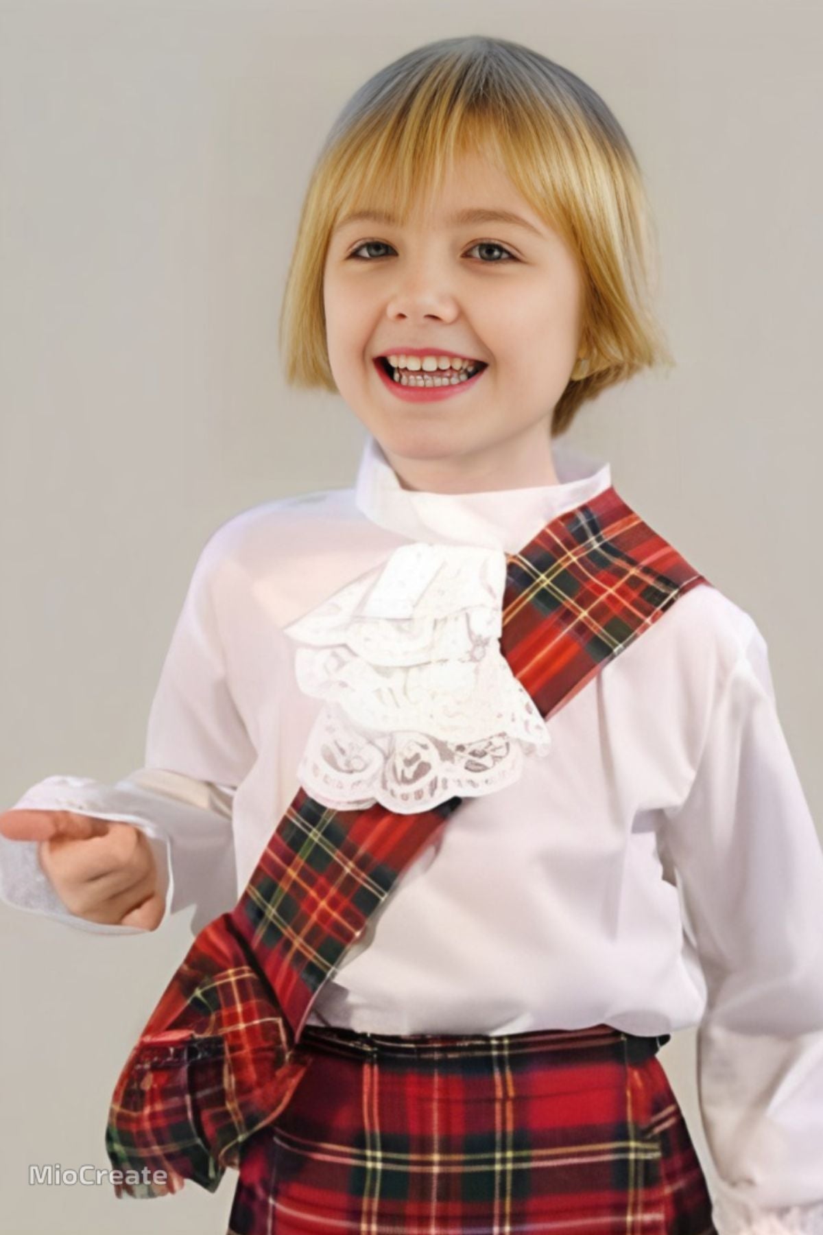 Girls Luxury Tartan Sash | Scottish Kilt