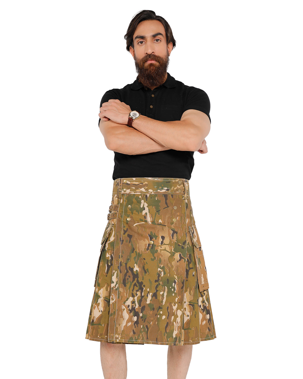 Hunter's Stealth Kilt - Rugged & Functional Style – Scottish Kilt