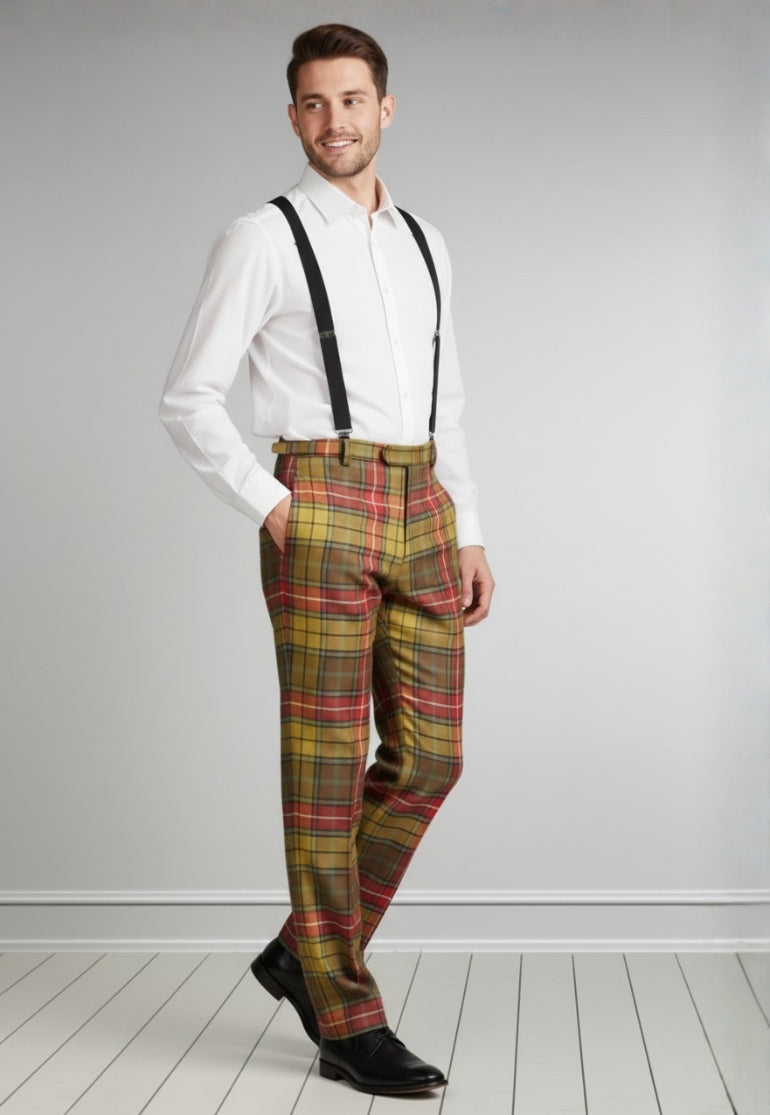Men's Fishtail Back Tartan Trew – Scottish Kilt