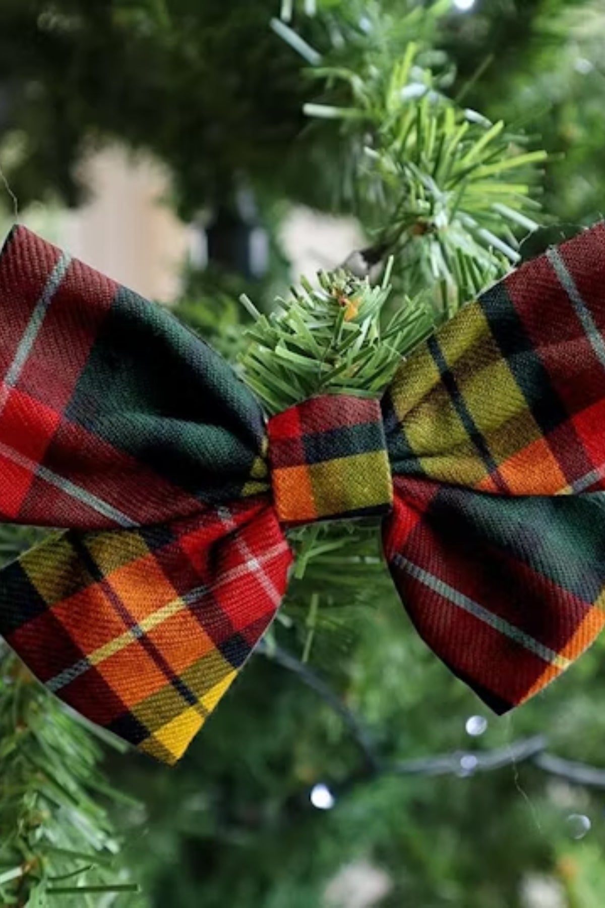 Tartan Bow Decorations – Scottish Kilt