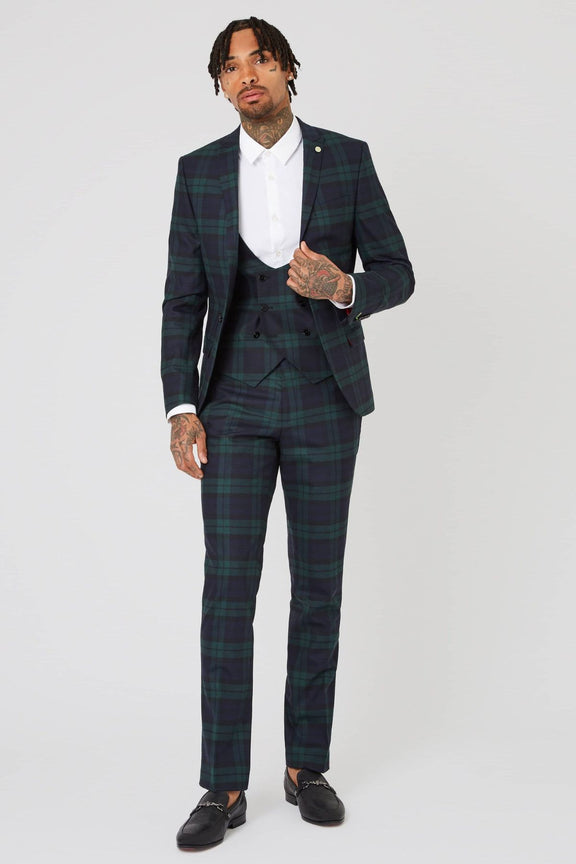 Skinny Fit Tartan Suit – Scottish Kilt