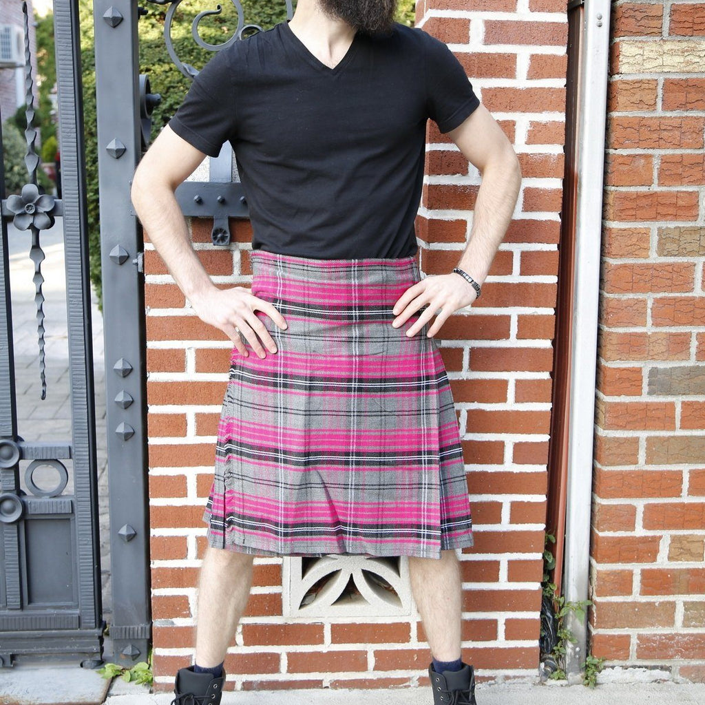 Ailsa Pink Bespoke Kilt – Scottish Kilt
