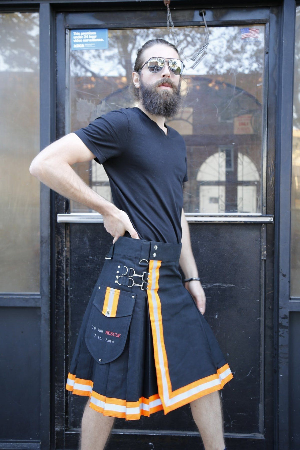 FireFighter High Visibility Utility Kilt | Scottish Kilt