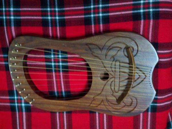 Lyra Harp Instrument Rosewood – Scottish Kilt