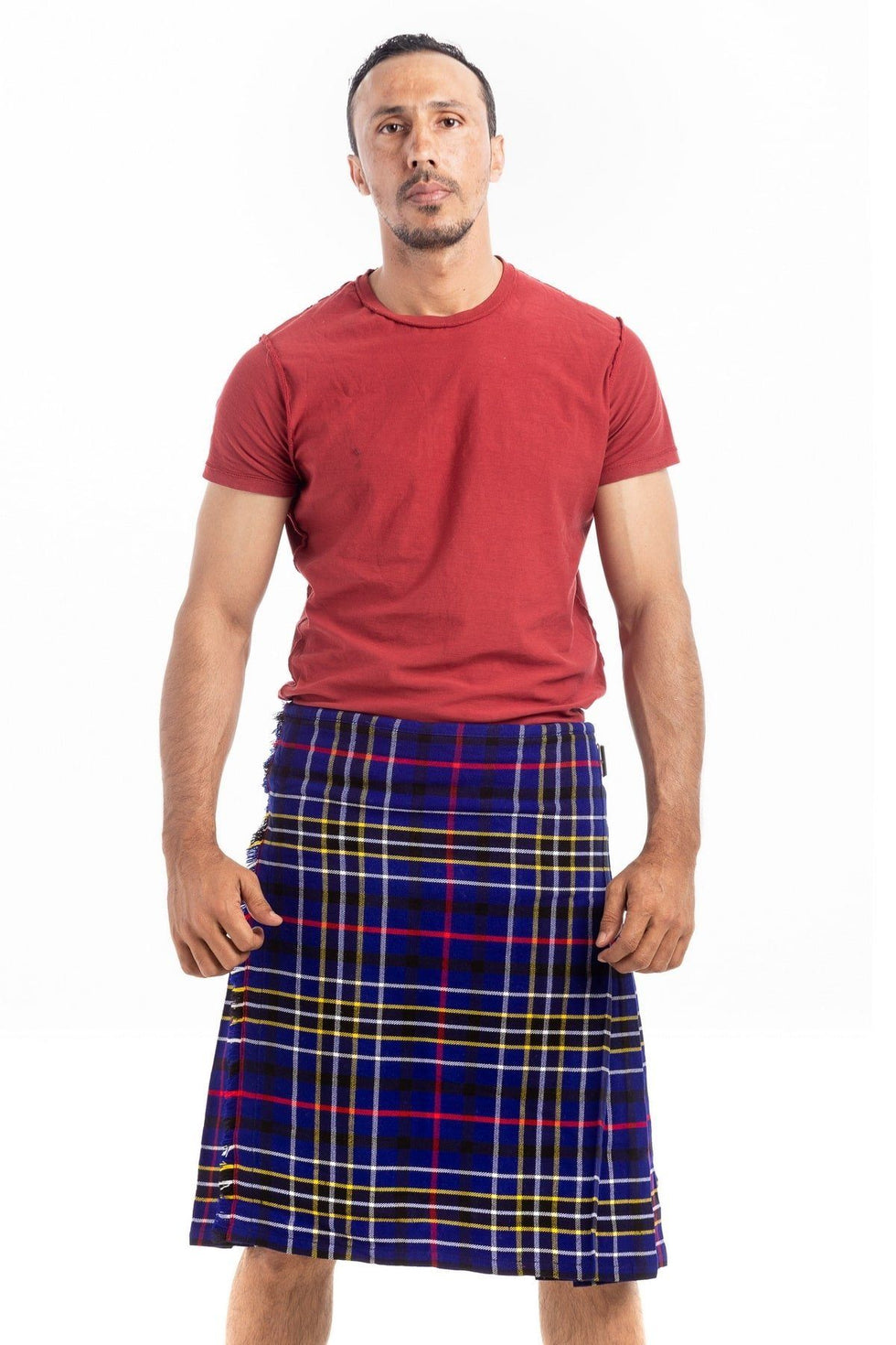 Modern Blue Bespoke Kilt | Scottish Kilt™