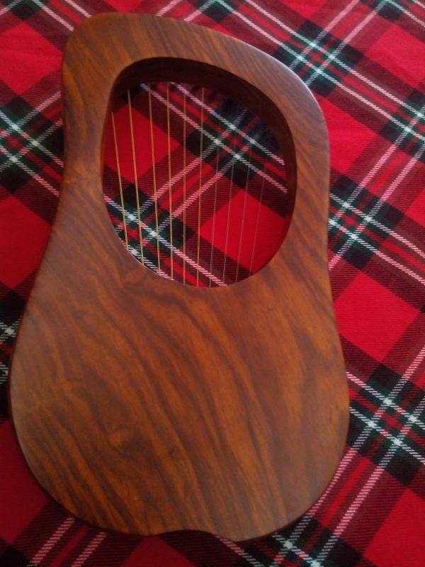 Lyra Harp For Sale | Rosewood Lyra Harp 10 Strings – Scottish Kilt