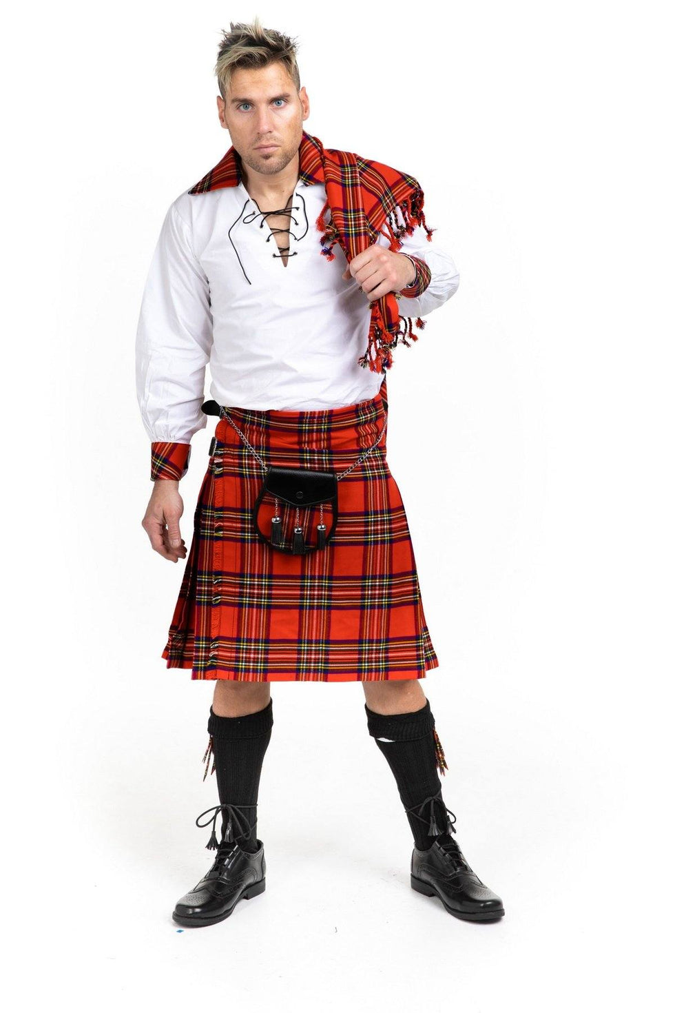 Royal Stewart Bespoke Kilt | Scottish Kilt™