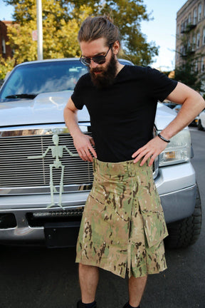 Multicam Kilt - For the Adventurous Spirit – Scottish Kilt