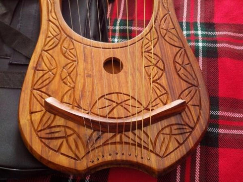 TC Lyra Harp Instrument 10 String- Lyra Harp Instruments – Scottish Kilt
