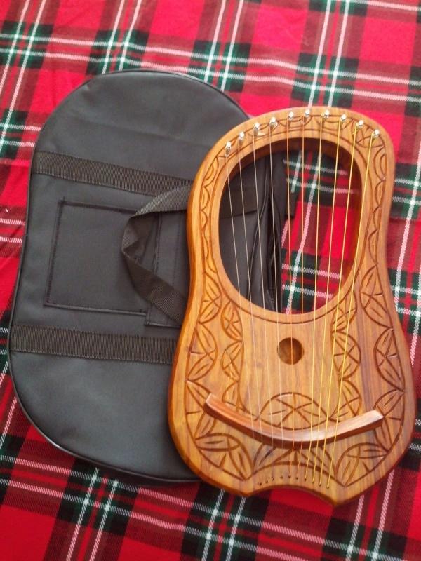 TC Lyra Harp Instrument 10 String- Lyra Harp Instruments – Scottish Kilt