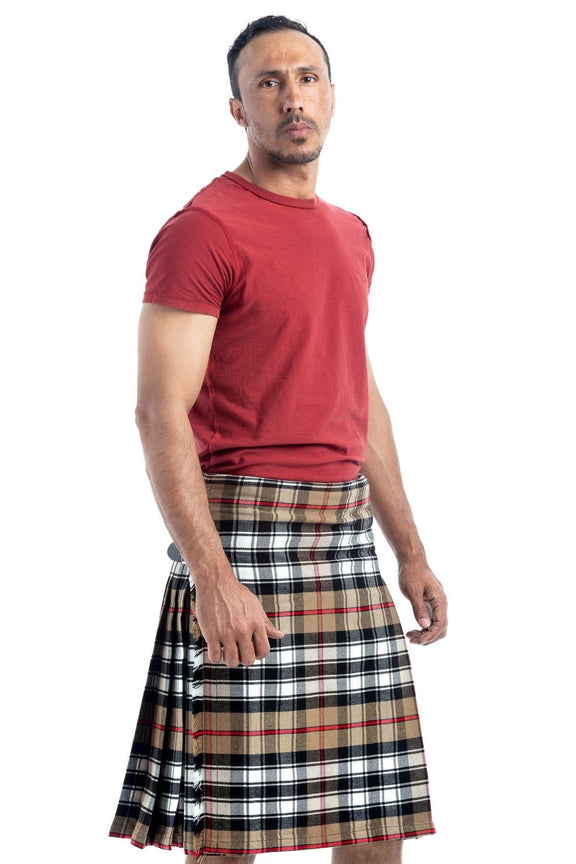 Thomson (Thompson) Camel Bespoke Kilt – Scottish Kilt