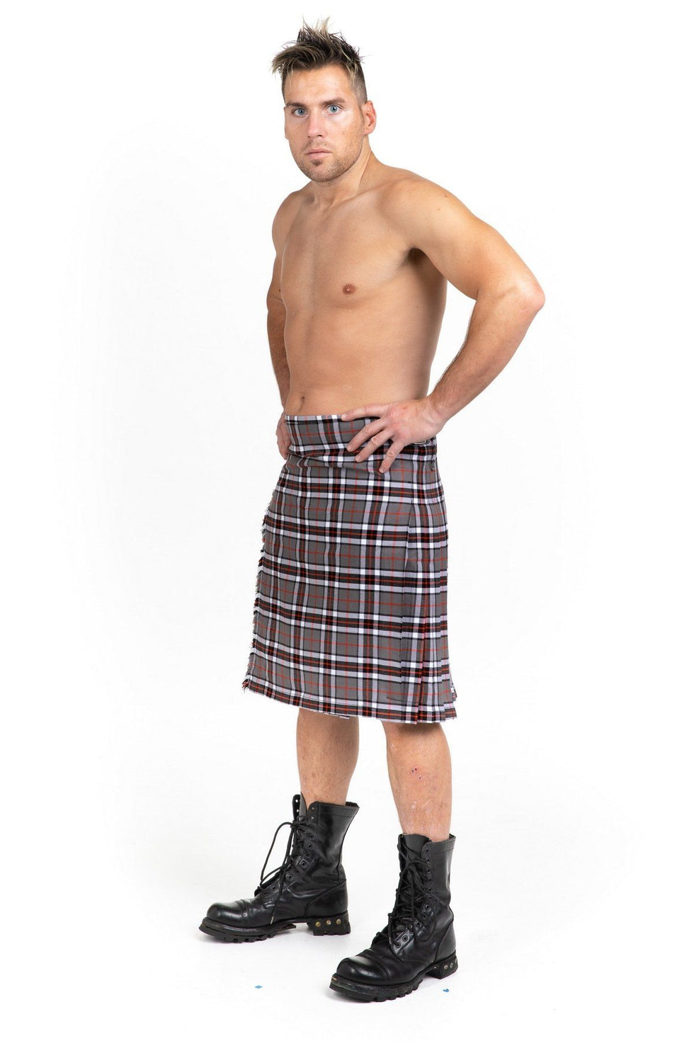 Thomson Grey Ancient Bespoke Kilt | Scottish Kilt™
